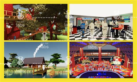 make 3d voxel buildings environments and architecture by dotdotlabs