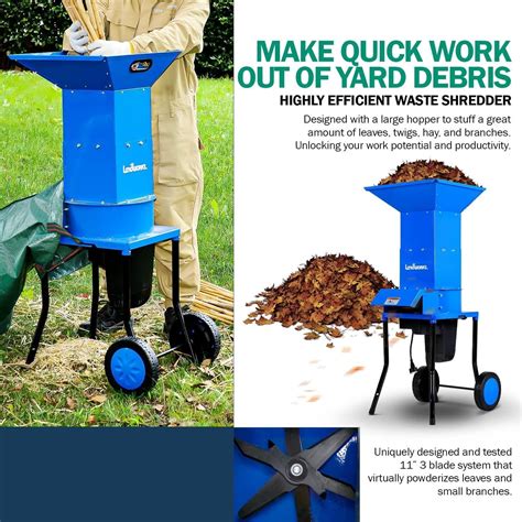 Electric Leaf Shredder Makes Yard Cleanup Easy And Green Great Circle Us