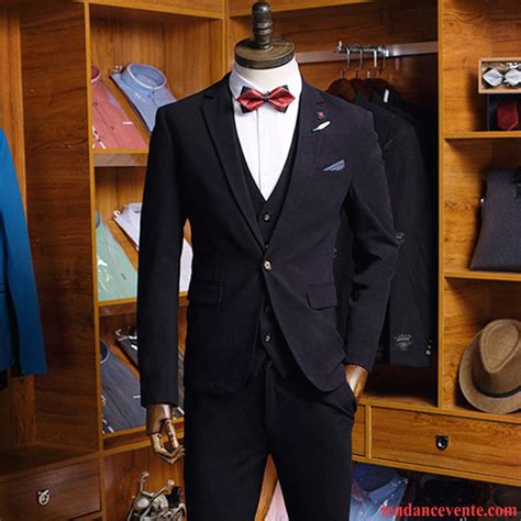Costume Mariage Grande Taille Homme Professionnel Ensemble Blazer Slim