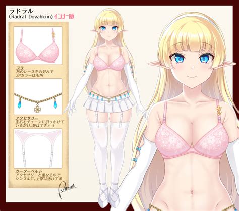 Rule 34 1girls Belly Button Blonde Hair Blue Eyes Bra Dseptet Elbow