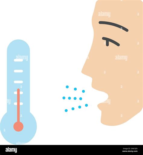 Winter Allergy Flat Design Long Shadow Color Icon Gain Of Indoor