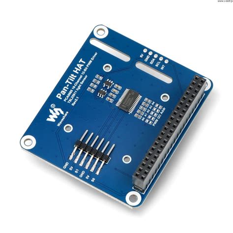 Nakładka Pan Tilt HAT z uchwytem na kamerę do Raspberry Pi Waveshare