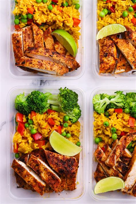 Thmd2 Portuguese Chicken And Rice Meal Prep Skinnymixers