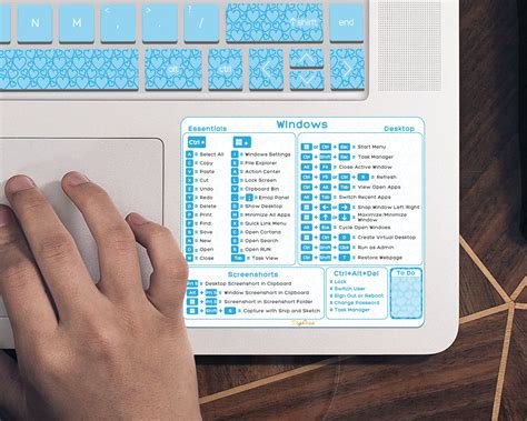 Keyboard Shortcuts Printable Stickers Window Shortcuts Decal Clipart Pack Of Instant