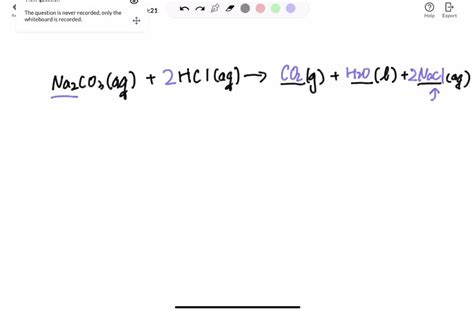 Zinc Carbonate Hydrochloric Acid Balanced Equation At Tayla Bruton Blog