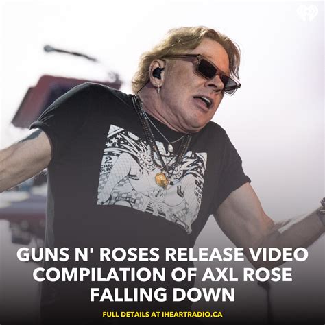 Guns N Roses Frontman Axl Rose Has Iheartradio Canada Facebook