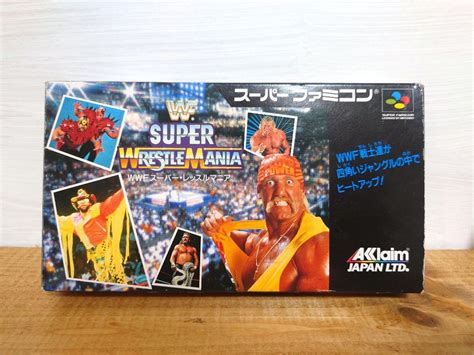 Wwf スーパー・レッスルマニア スーパーファミコンソフト メルカリ