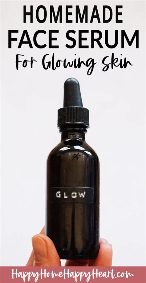 Diy Face Serum For Glowing Skin Artofit
