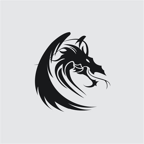 Vector Logo De Dragon 9729067 Vector En Vecteezy