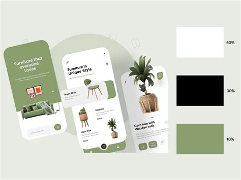 Rule How To Choose Colors For Your UI Design Furniture App Design App Design