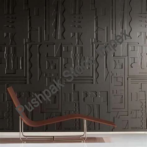 Designer Wall Cladding Black Silver Wall Cladding Exporter From Bengaluru