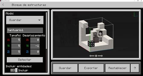 Bloque De Estructuras En Minecraft Education Biblioteca LabnauTICs
