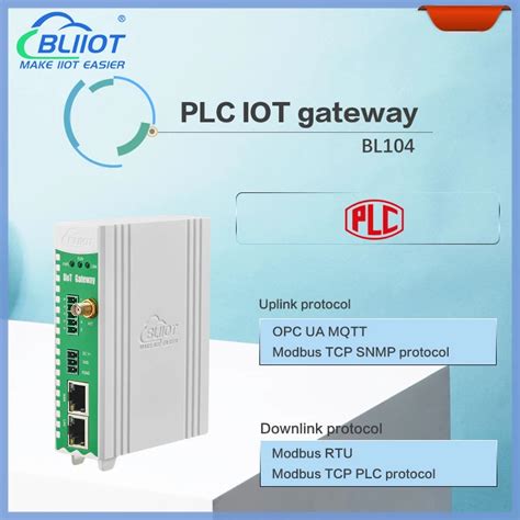 Plc Industrial A Modbus Mqtt Opc Ua Protocolos Convertir Plc Gateway