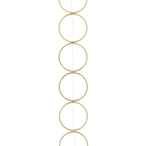 Gold Large Metal Loop Beads 22mm By Bead Landing™ Michaels