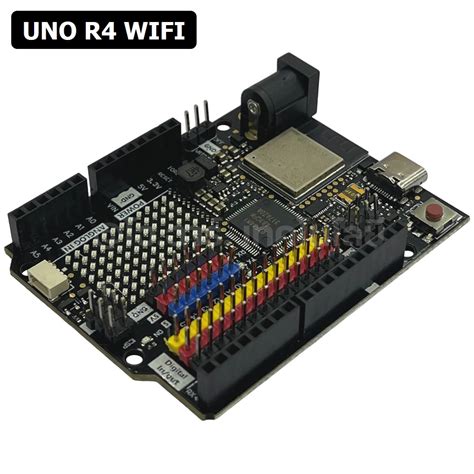 บอรดอารดโน Arduino UNO R4 WiFi Chinese Version Black Edition โอ