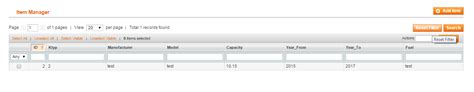 Magento 19 Reset Filter And Search Not Working In Admin Grid