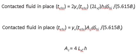 The OOIP Equations That Are Derived Shown In The Chegg Com
