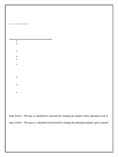 Unit 1 Algorithm Complexity And Asymptotic Notation Pdf Time