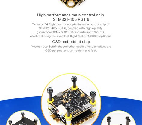Tmotor F4 Flight Controller LethalFPV