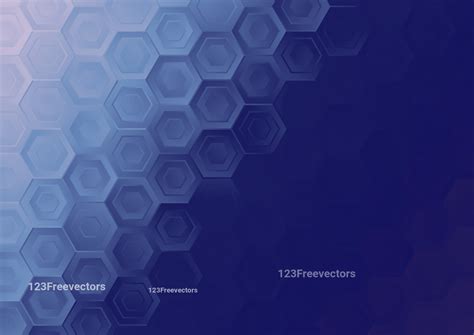 Abstract Red Gradient Geometric Hexagon Pattern Background