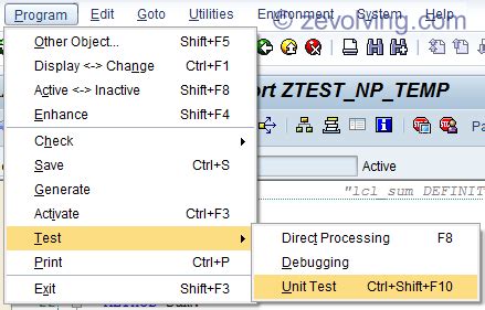 Abap Unit Test Driven Development Basic Example Abap Help Blog
