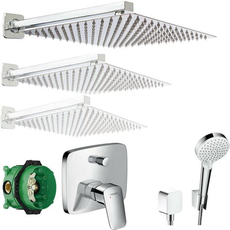 Hansgrohe Set Kopfbrause Logis Unterputz Duscharmatur Set A51