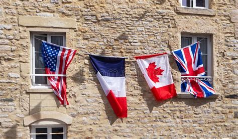 Old French Canadian Flag