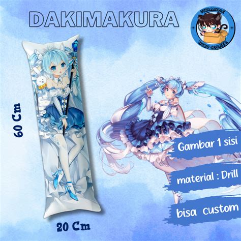 Jual Dakimakura Guling Anime Hatsune Miku Princess Shopee Indonesia