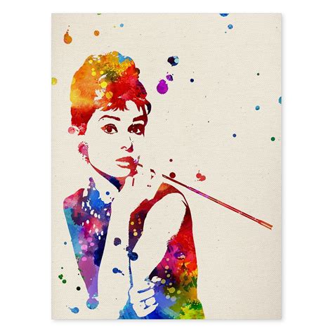 Poster De Audrey Hepburn Láminas De Cine Peliculas Y Actores