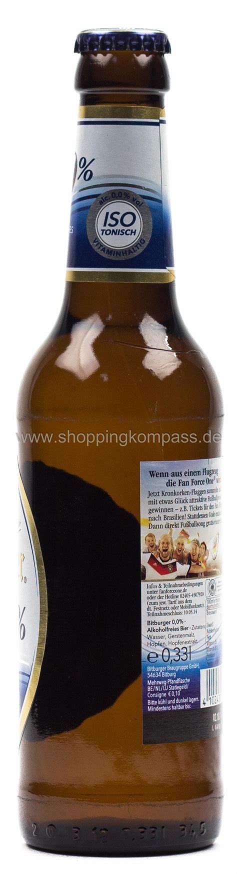 Bitburger Pils Alkoholfrei Kasten 24 X 033 L Glas Mehrweg Ihr