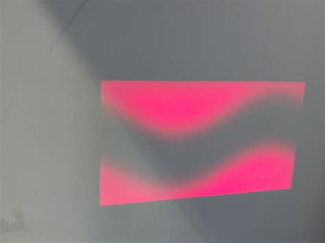 Cannot Project 8 Bit Depth Images In Pattern Sequence Using Sw Command