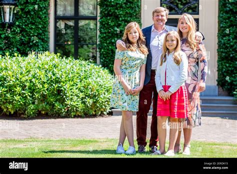 King Willem Alexander And Queen Maxima With Their Daughters Princess