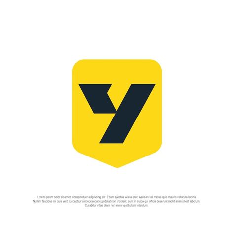 Premium Vector Y Logo Minimal Design