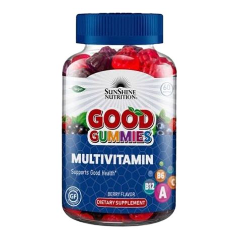 سعر Sunshine Nutrition Multivitamin Good Gummies 60 Pcs Online At Best