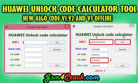 Gsm4crack Huawei Unlock Code Calculator Tool New Algo