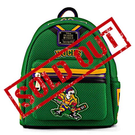 Exclusive Restock Loungefly Lacc 2021 The Mighty Ducks Cosplay Mini B