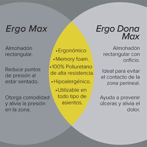 Almohadón asiento BIODINÁMICA Ergo dona max Bienvenidos a Eukana