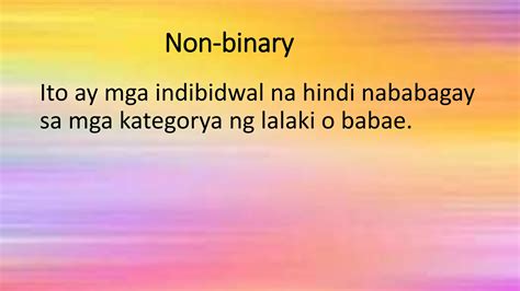 Sexual Orientation And Gender Identification Pptx