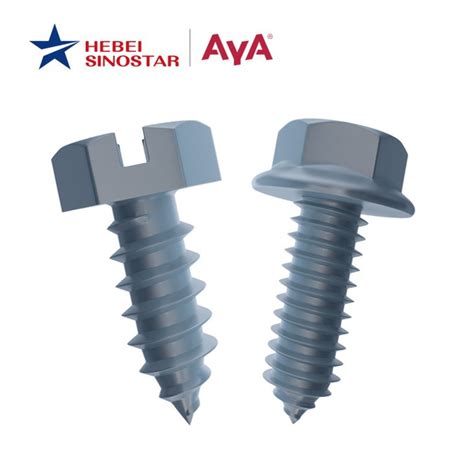 China Hex Head Self Tapping Screws Manufacturers Suppliers Factory Direct Wholesale Hebei