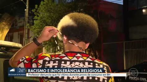Vídeo Professor Denuncia Que Foi Vítima De Racismo Durante Prova De