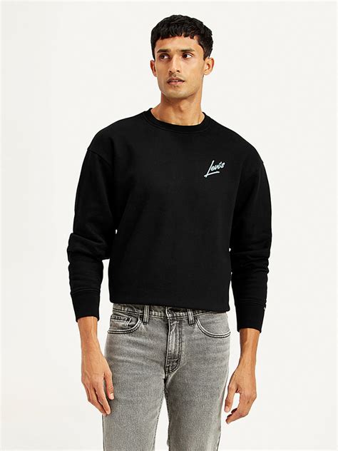 Mens Graphic Print Relaxed Fit Sweatshirt Levis India Store