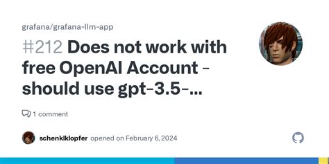 Does Not Work With Free Openai Account Should Use Gpt 3 5 Turbo