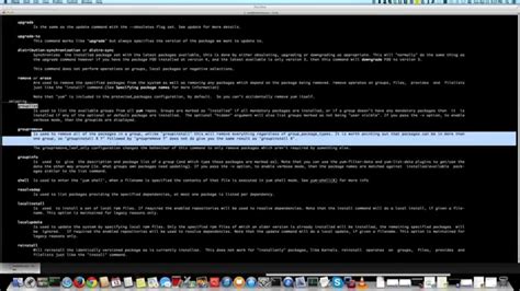 Install A Group Of Packages With Yum Groupinstall Youtube