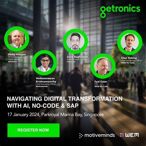 Getronics On Linkedin Digitaltransformation Ai Nocode Sap