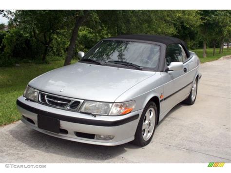 2000 Silver Mica Metallic Saab 9 3 Se Convertible 33935744 Photo 100