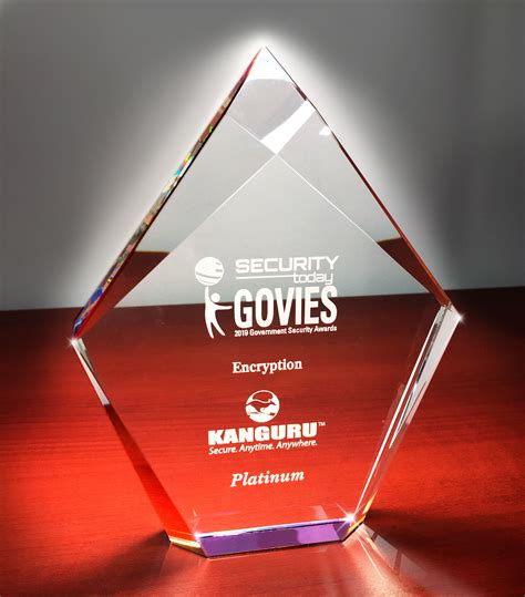 kanguru wins govies 2019 government security award by security today