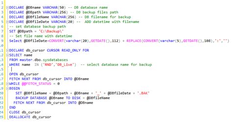 Creating Sql Server Database With Ssms Or Sql Script Images