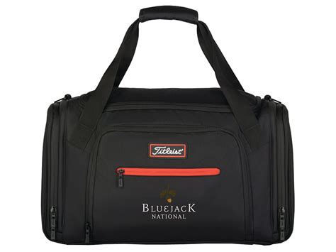 Personalised Custom Embroidered Titleist Players Duffel Bag Logo Golf