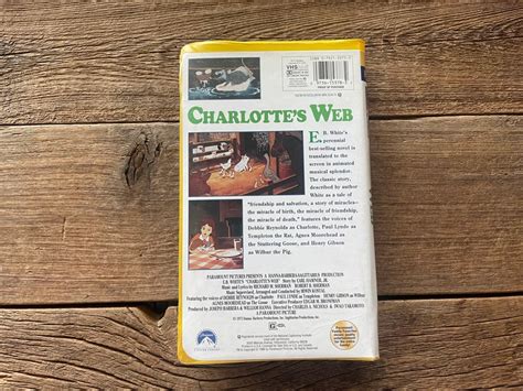 Charlottes Web Vhs Movie 1996 Vintage Vhs Etsy