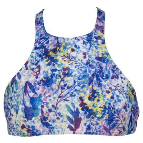 Arena Womens Crop Think Bikini Top Reflexionmulti Ontarioswimhub